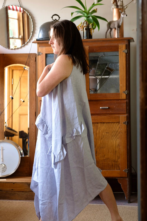 Tarla Dress - Pearl Blue