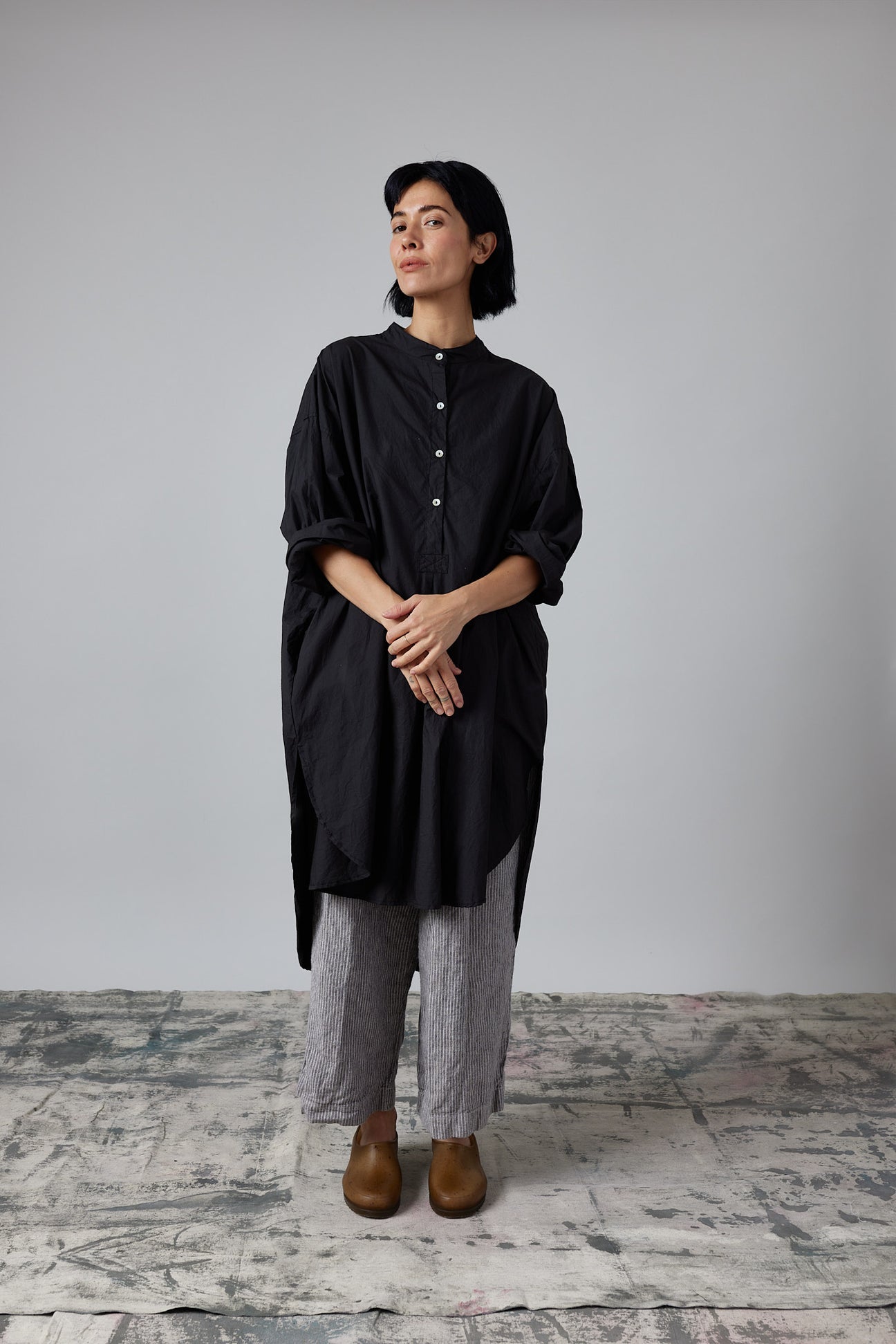 Perry French Tunic Black - Metta Melbourne